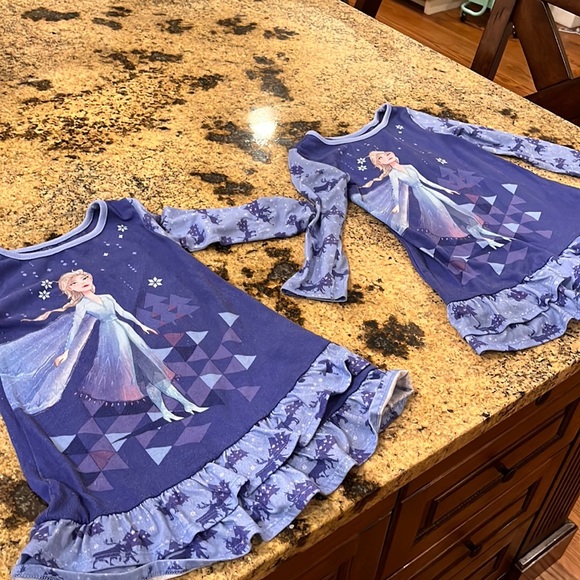 Disney | Pajamas | Disney Frozen Elsa Nightgown Purple 4t | Poshmark